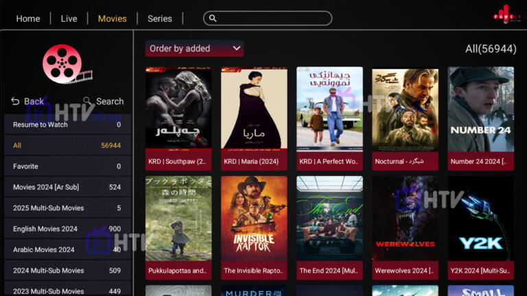Family 4K IPTV Subscription - HassTV - Media Player Apps